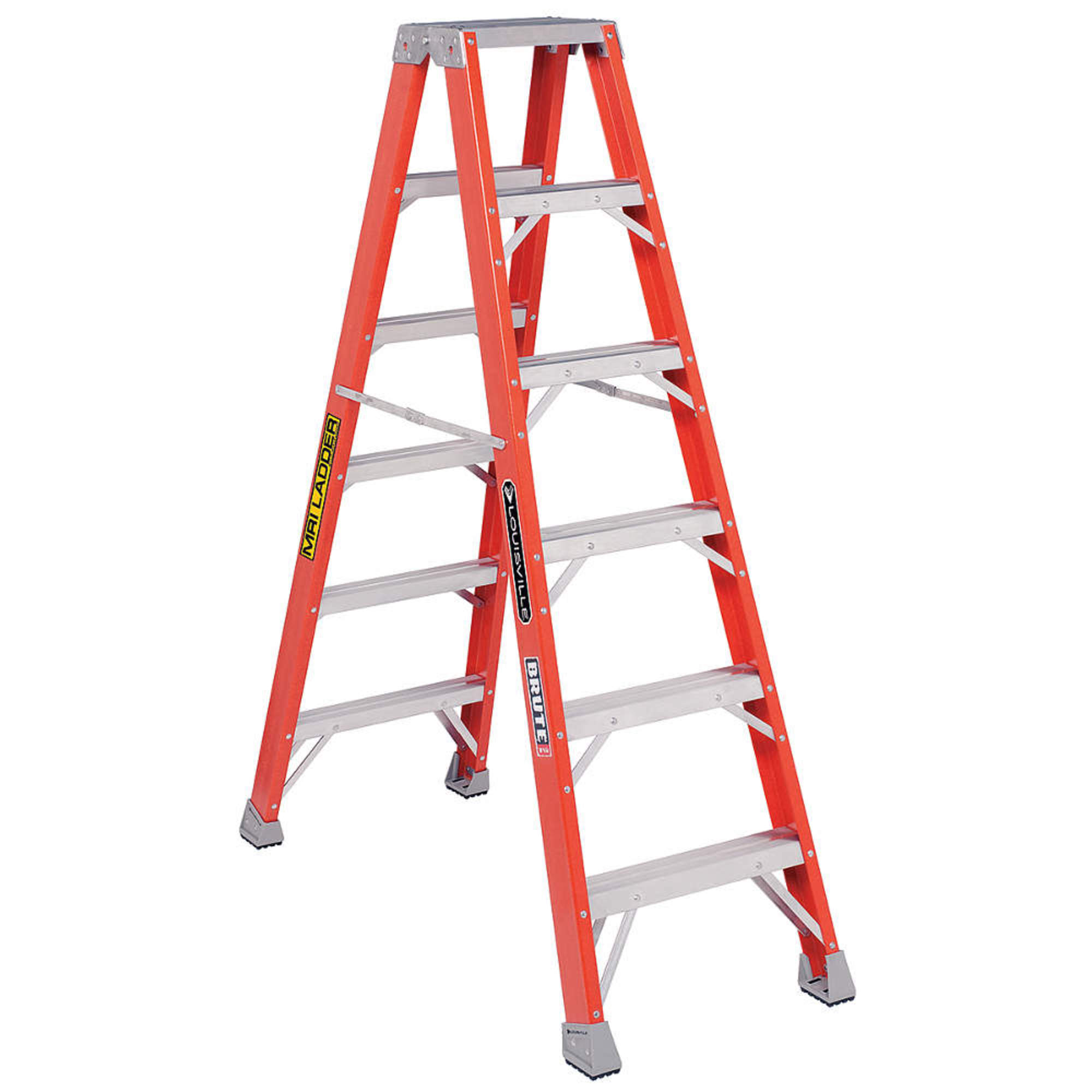 Louisville Ladder - L-3431-06MR - MRI-SAFE TWIN FRONT- 6'FIBERGLASS, Each