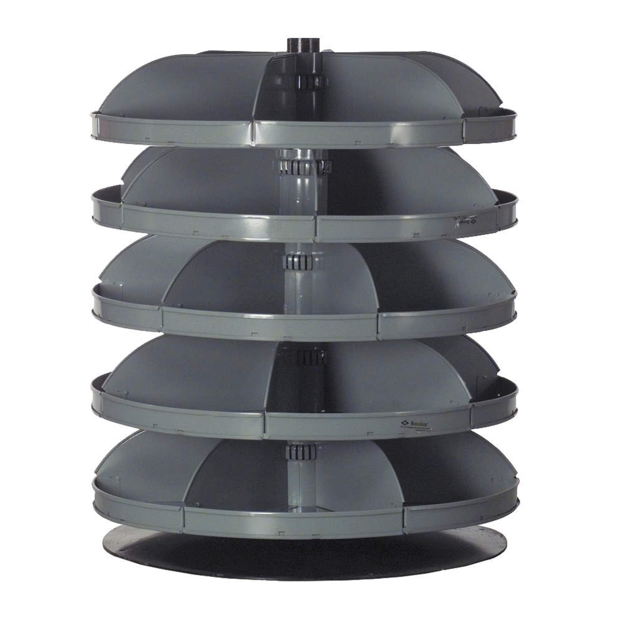 Durham - 1205-95 - DURHAM MFG Revolving Storage Bin: 34 1/8 in x 28 in ...