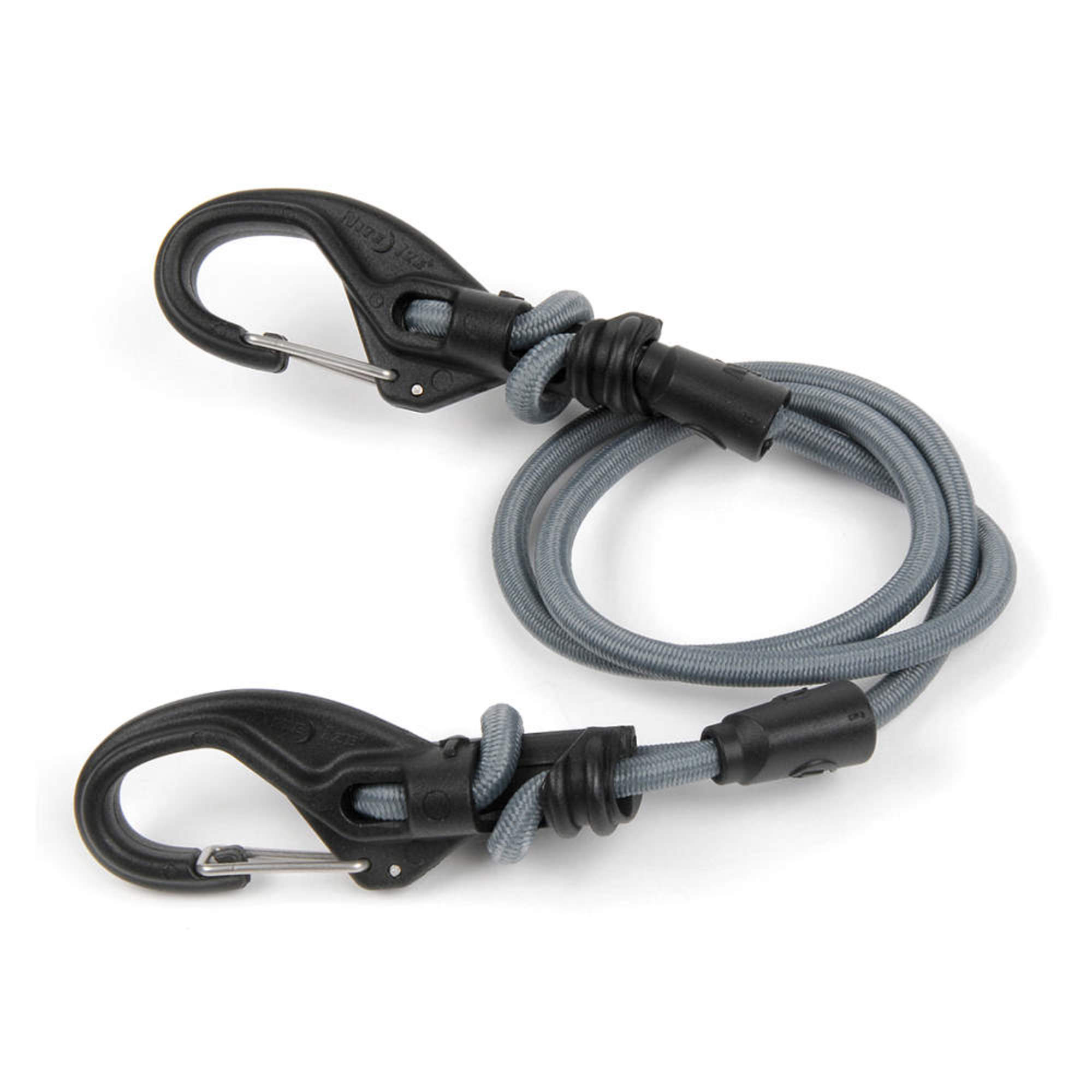 Nite-Ize - KBB5-01-R8 - Bungee Cord: Carabiner, 3 in Hook Lg, Rubber, 6 ...