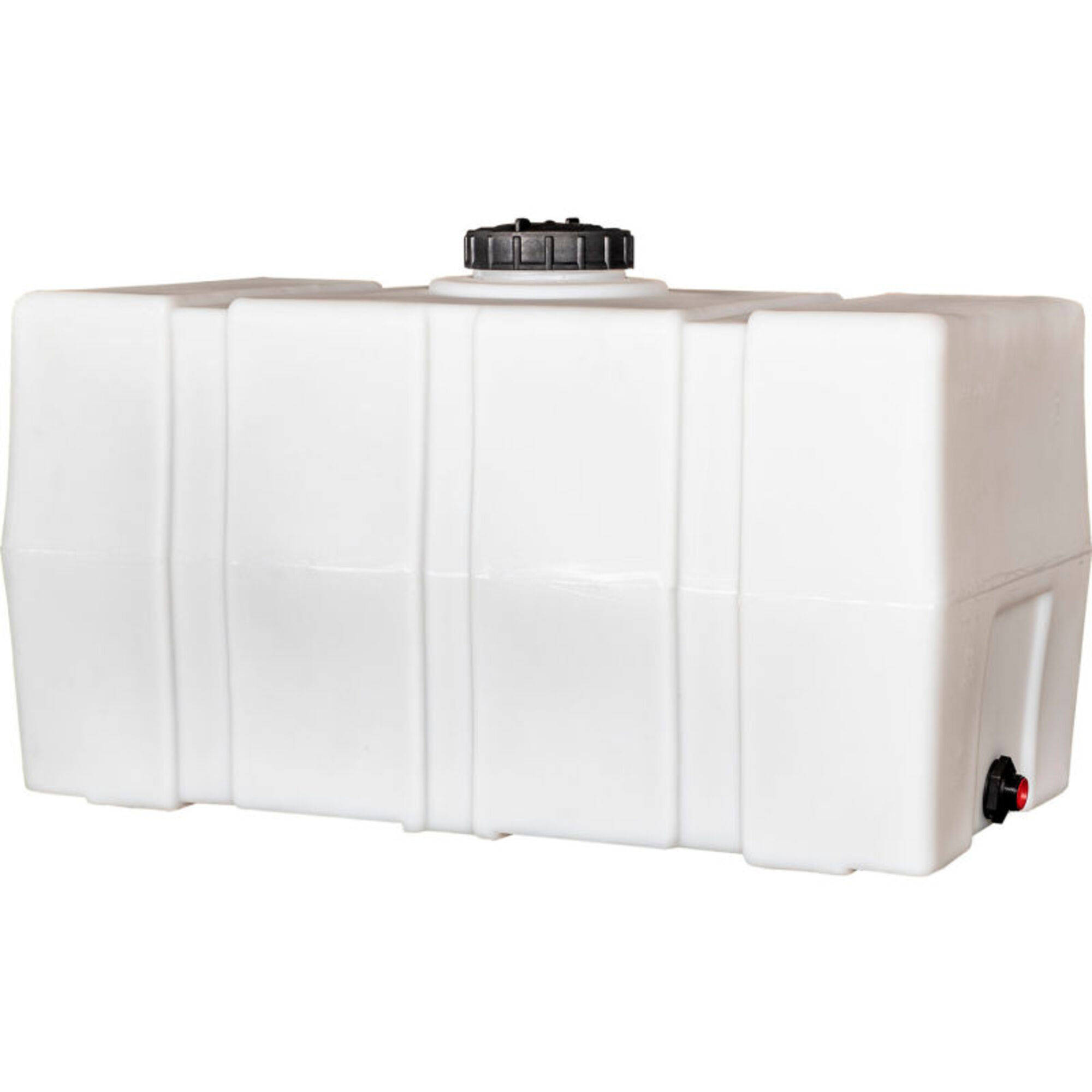 RomoTech - 82123929 - 100 Gallon Plastic Storage Tank - Square End with ...