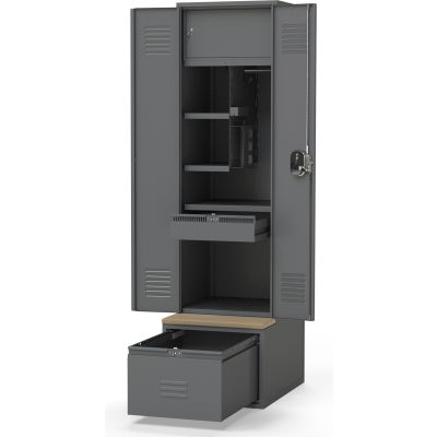 Penco - 6DW24249011-028 - Patriot Fully Framed Duty Locker W/Partition ...