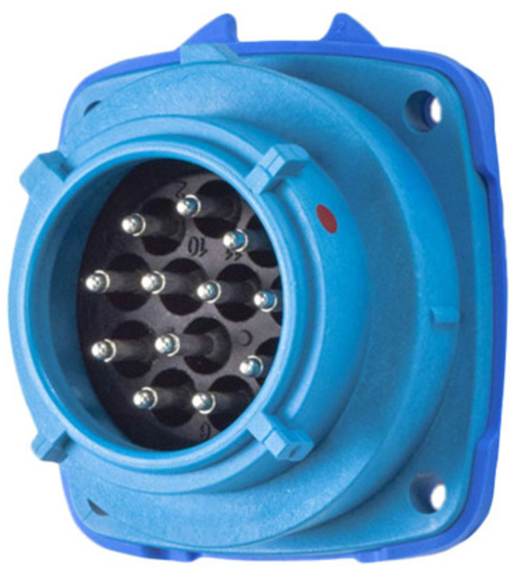 Meltric - 03-A8001 - 15A Pin & Sleeve Inlet, 11P+G, Blue, ( Each ...