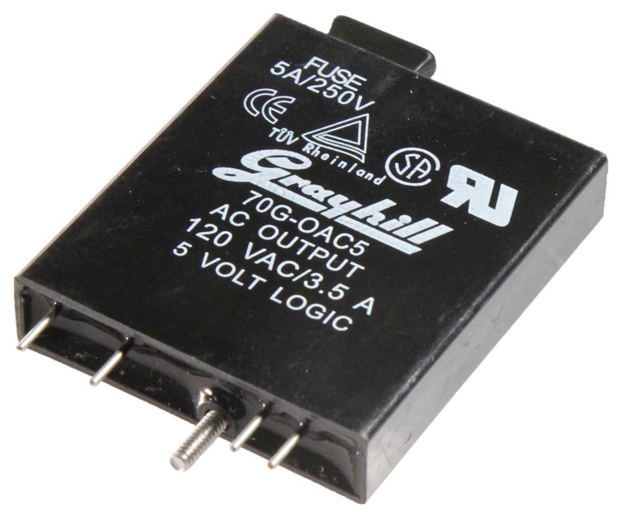 Grayhill - 70G-OAC5 - AC Output Module, 20 mA, 5 VDC, 120 VAC, G5 ...
