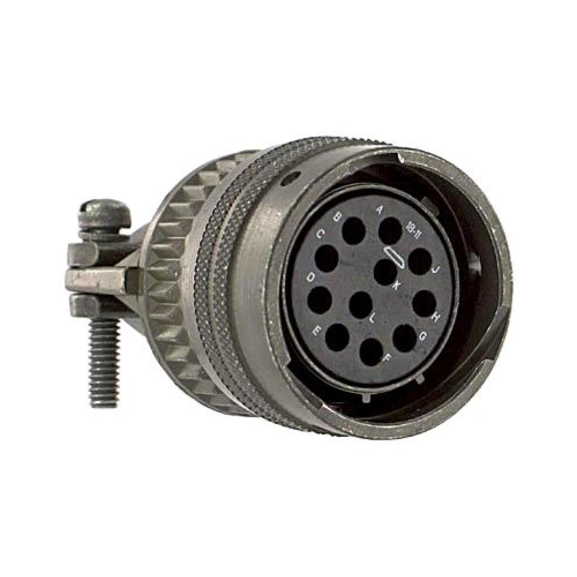 Amphenol - MS3126F12-10S - Circular Connector, MIL-DTL-26482 Series I ...