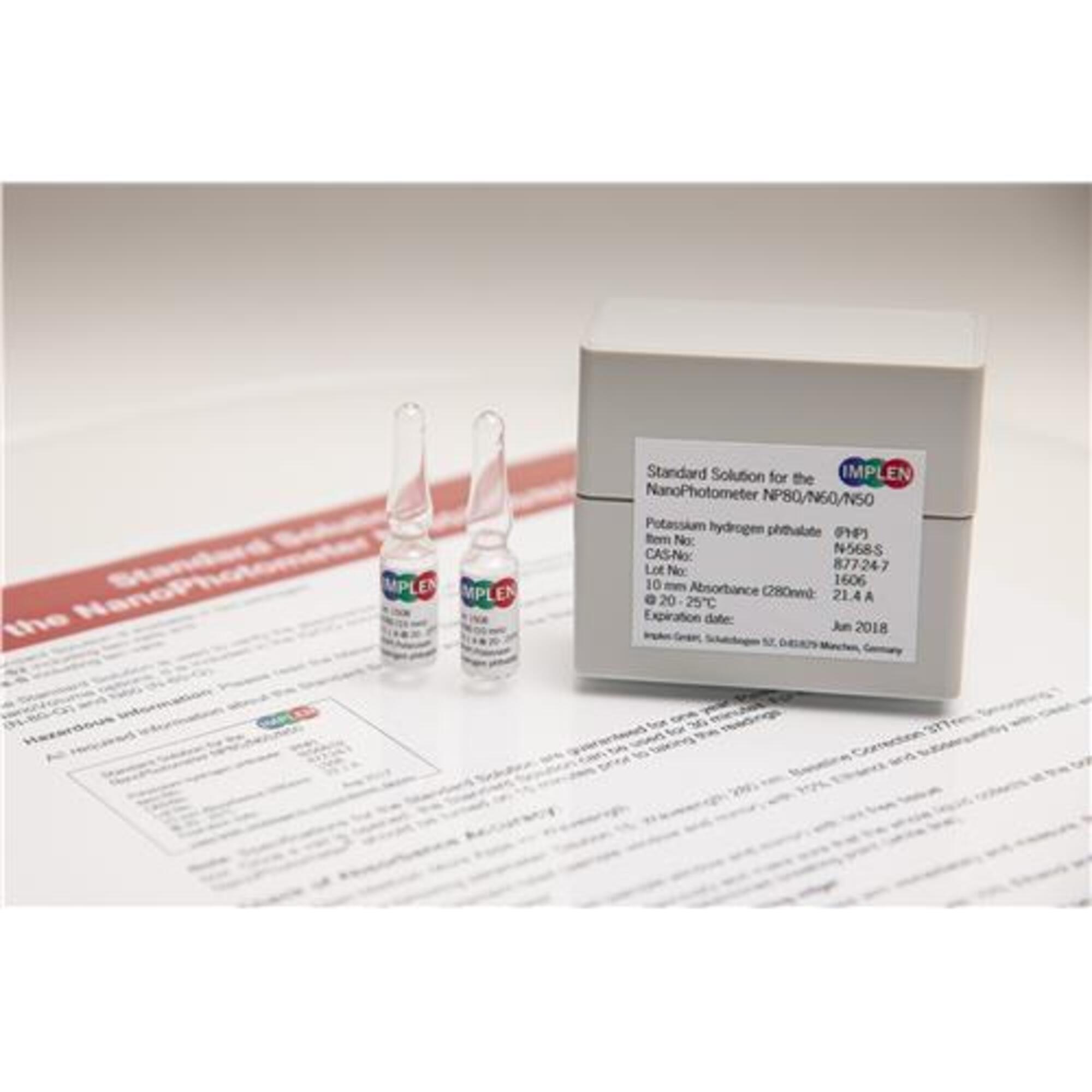 Implen - N-568-S - Standard Solution, 10 x 0.5mL ampules, ( Pack ...