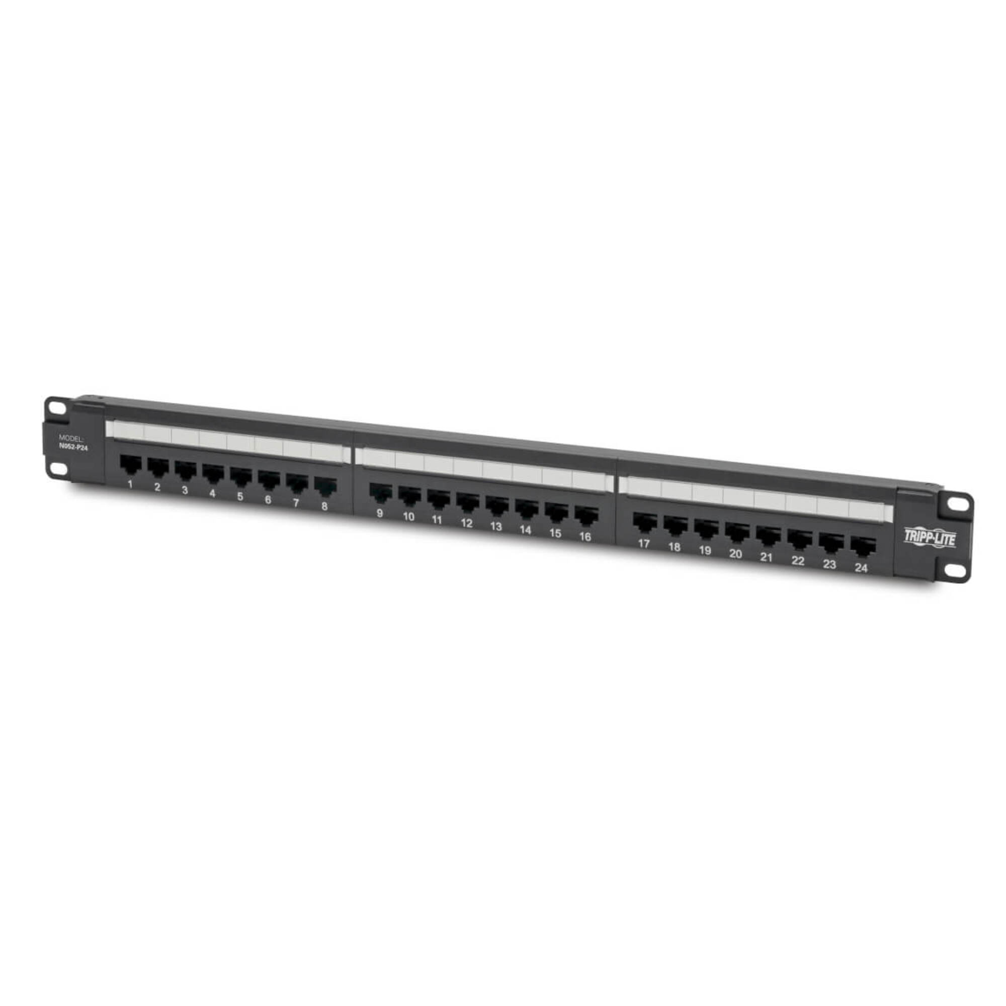 Tripp Lite - N052-P24 - Eaton Tripp Lite Series Cat5e 24-Port Patch ...
