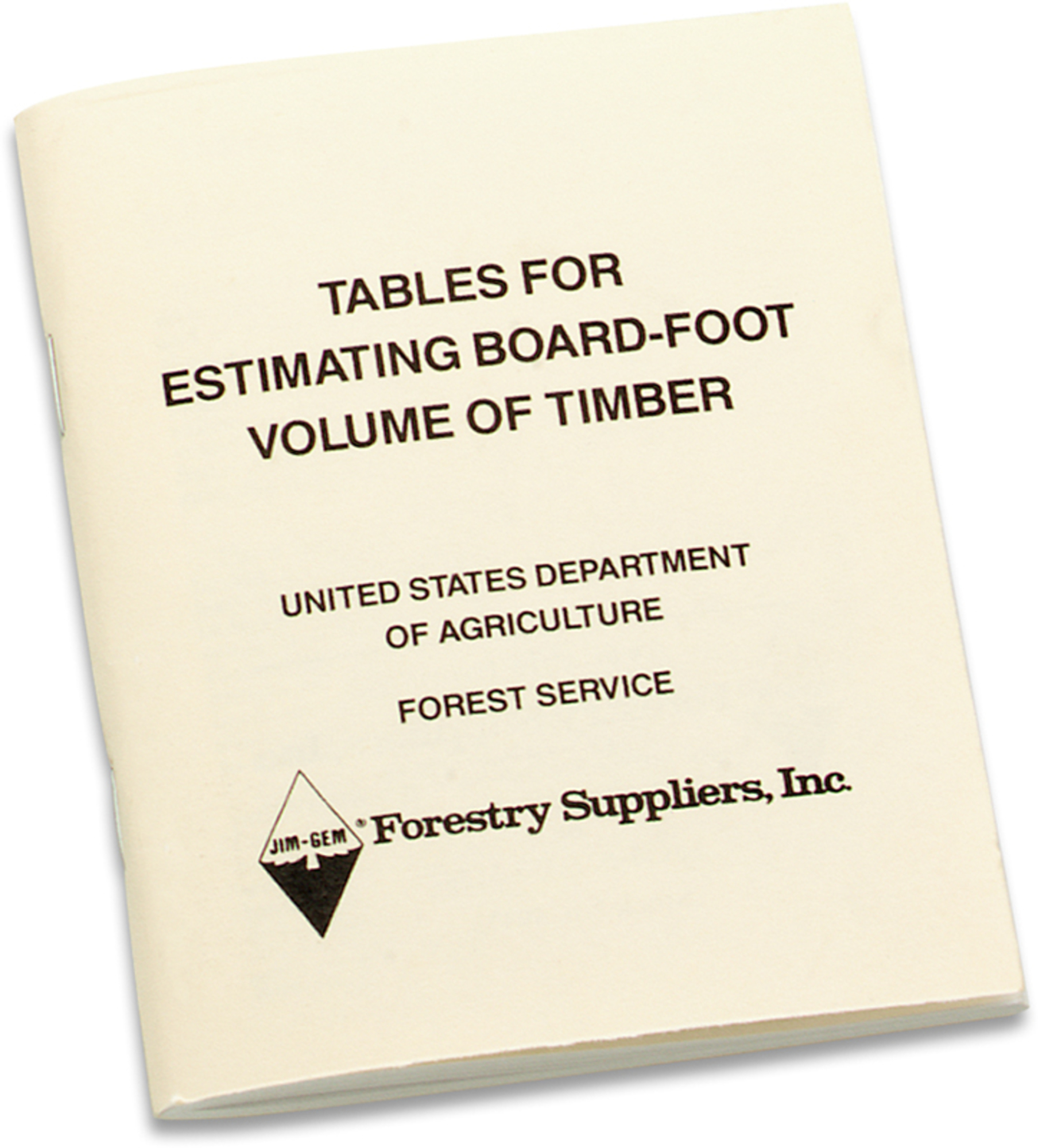 Forestry Suppliers - 59335 - Jim-Gem Tables for Estimating Board-Foot ...