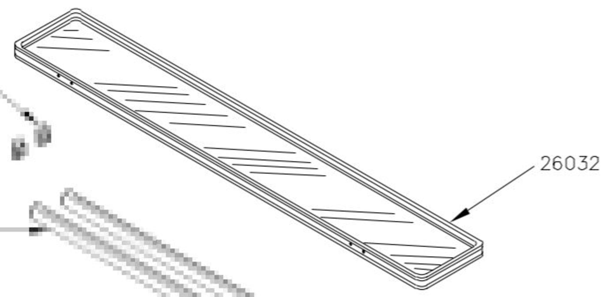 AZZ - 26032 - MAR SERIES FRAME/LENS ASSEMBLY, ( Each )
