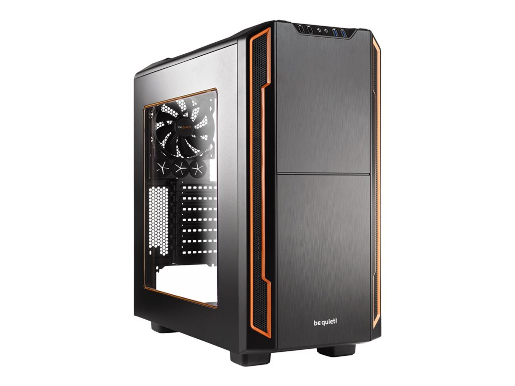 be quiet! - BGW05 - be quiet! Silent Base 600 | Window Orange | PC ...