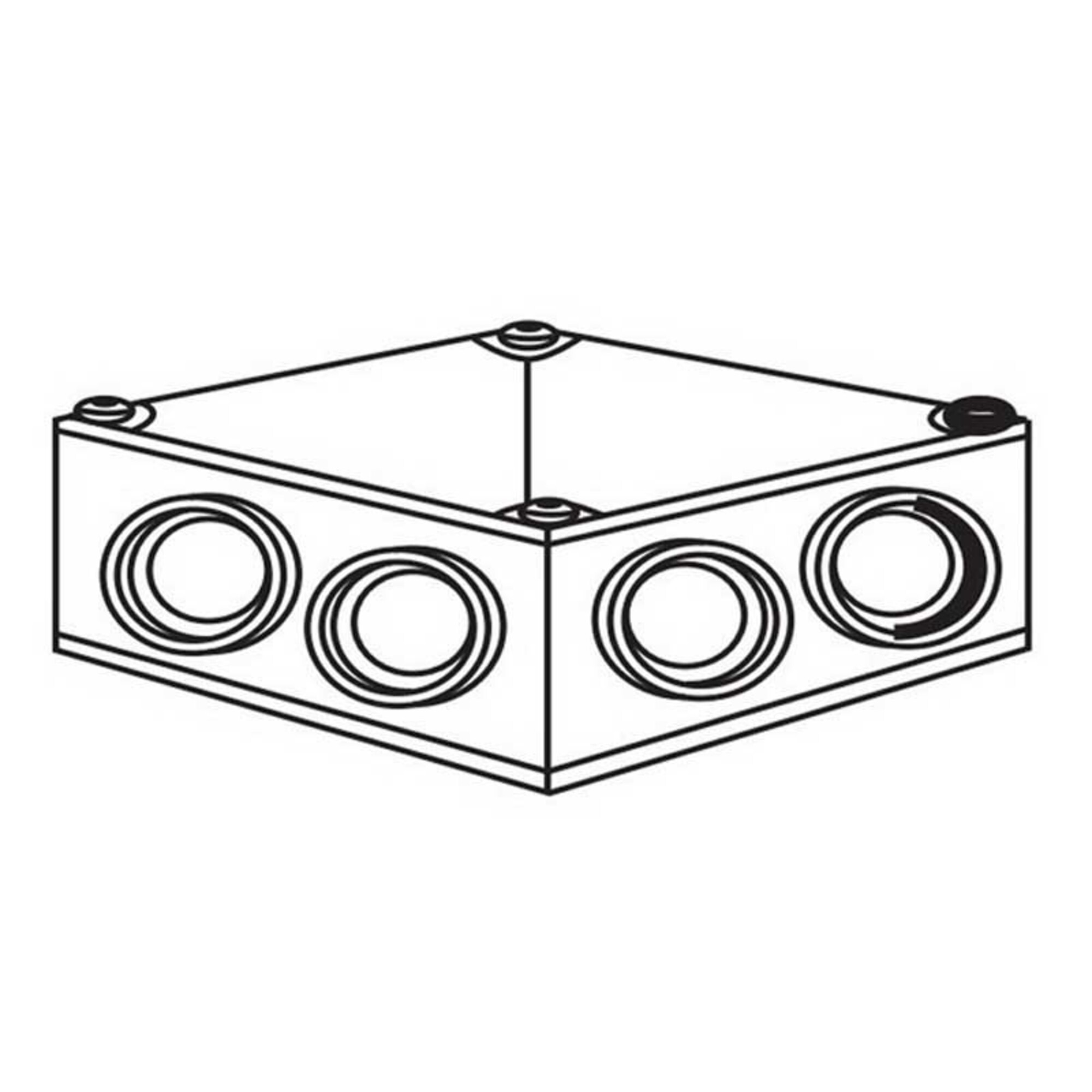 Kraloy - 89016 - MB-10/20 PVC SLAB BOX KWIKON, ( Each ) | Conduit ...