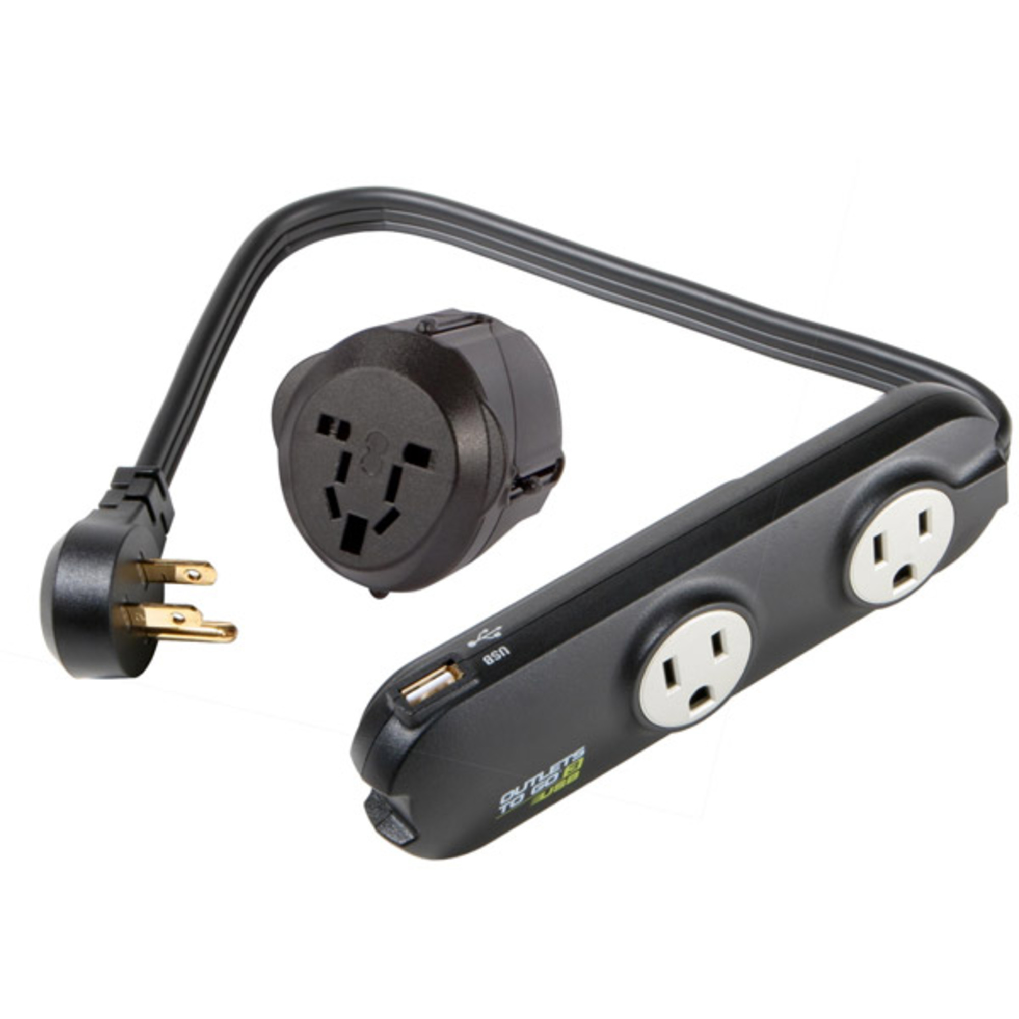 Monster Power - 121615 - 3-Outlet Surge Supressor with USB and Power ...