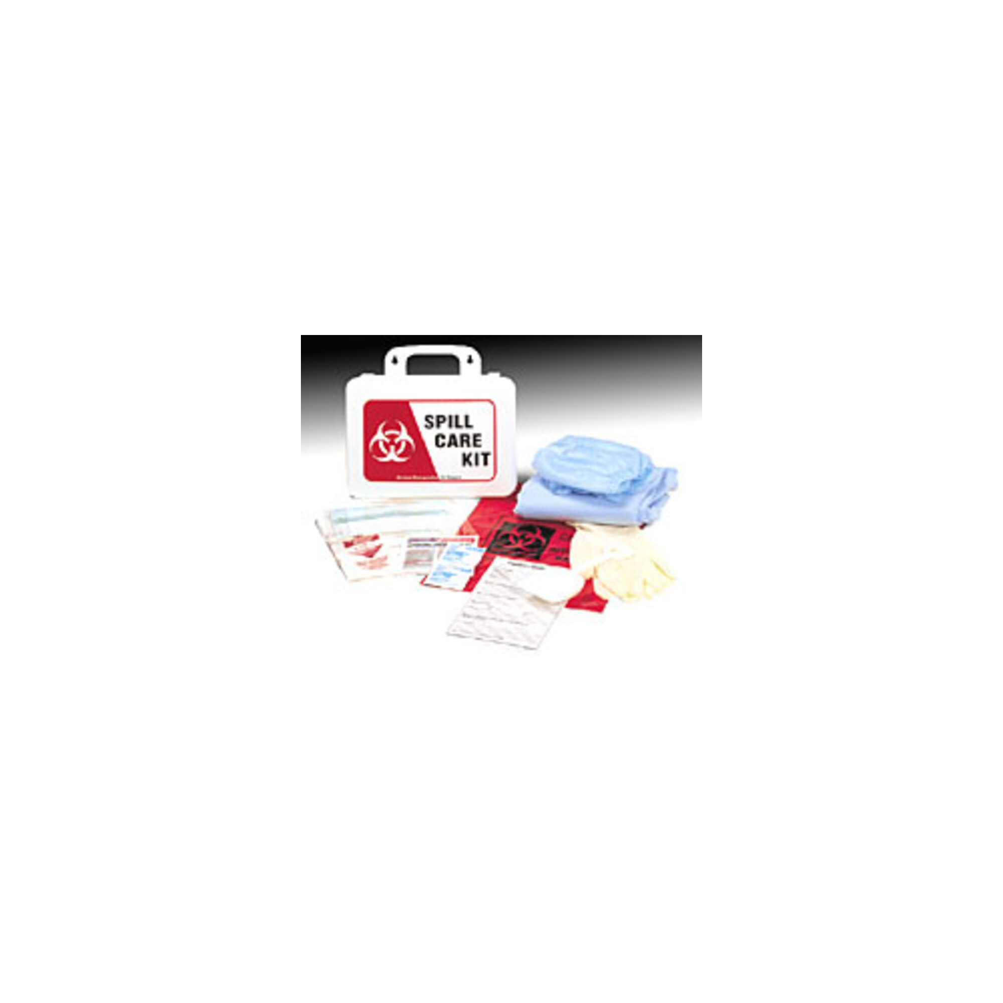 Top Safety - 640-658 - Biosafety Spill Kit Biohazard Symbol Spill Care ...