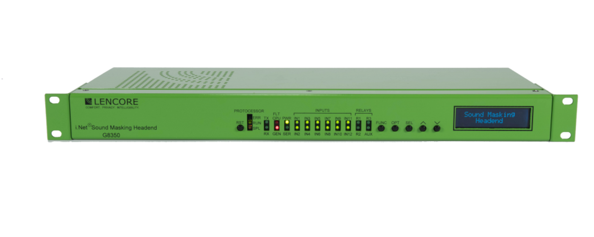 Lencore Acoustics - G8350 - I.Net Sound Making Headend Rack Unit ...