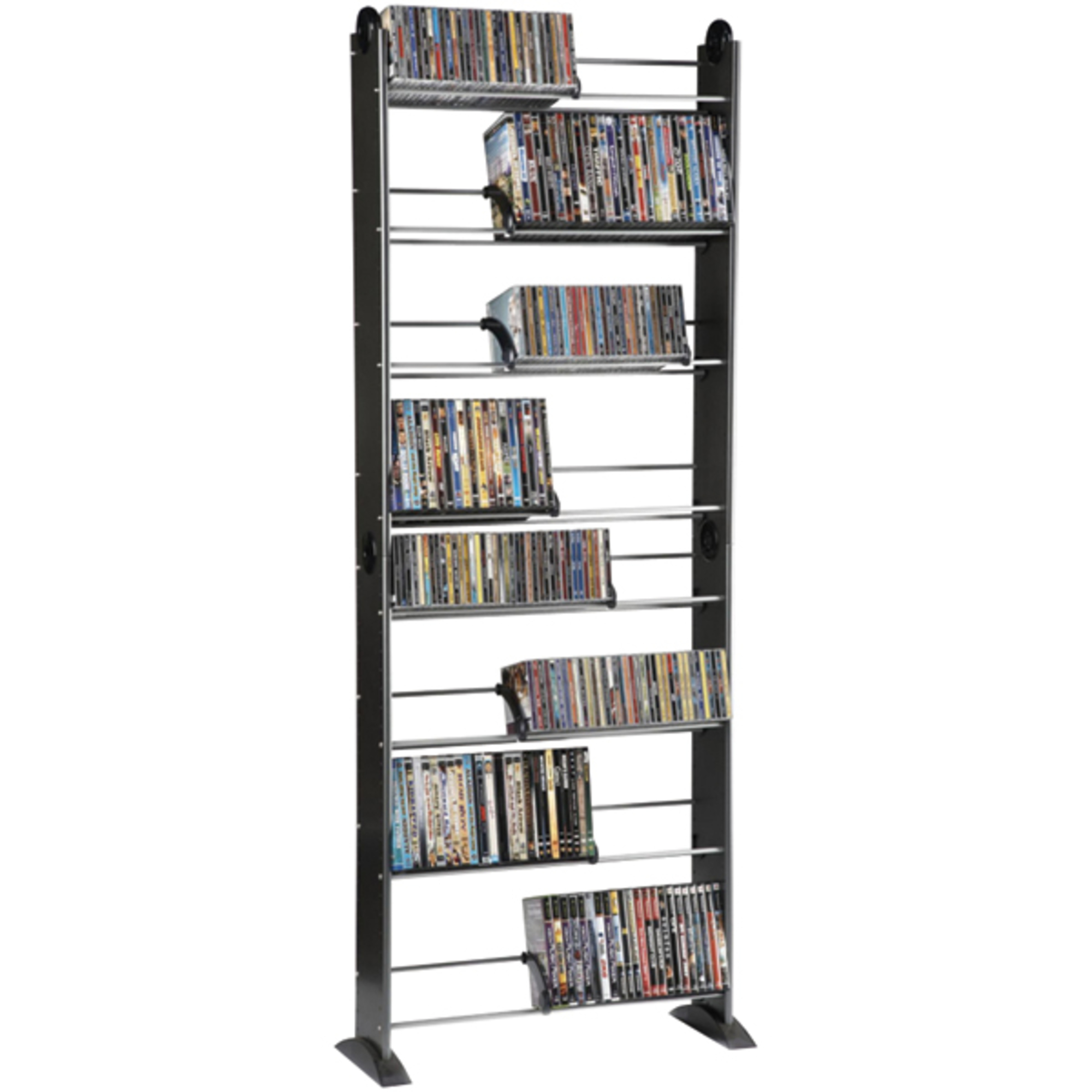 Atlantic - 35335596 - Atlantic Elf Media Storage Rack - 70" x 10.88" x ...