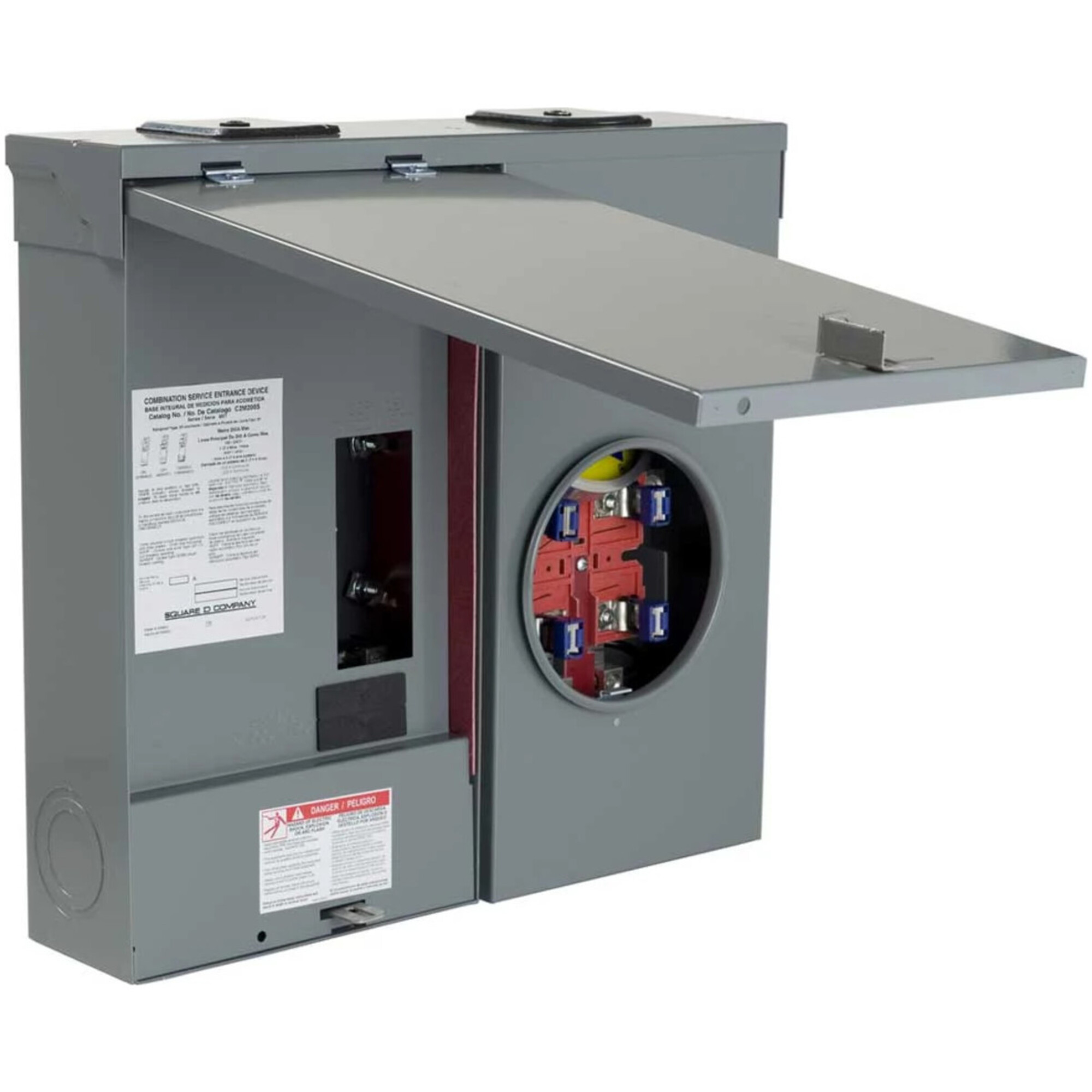 Schneider Electric - C2M200S - Surface-Mount 200A 120/240V 1-Phase ...