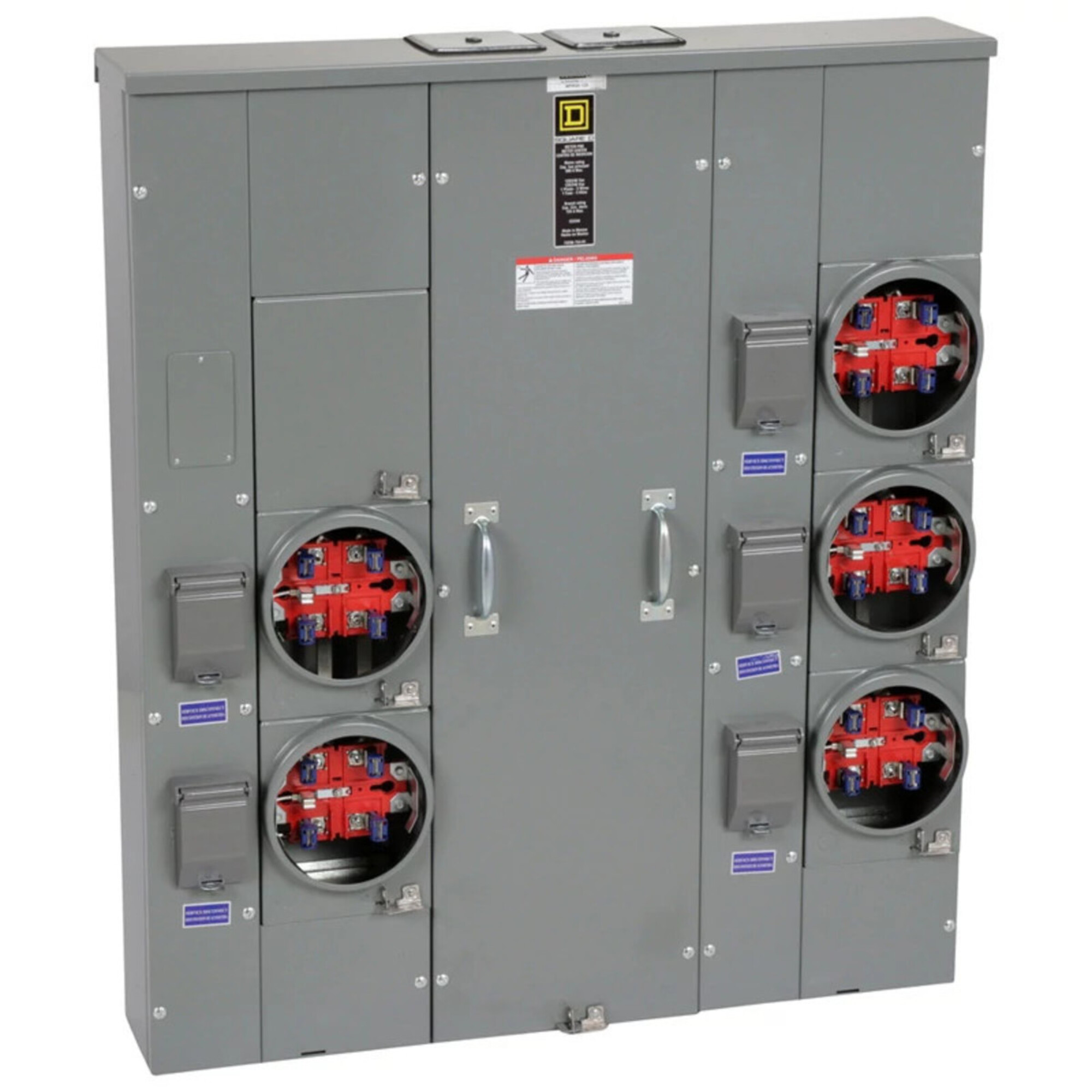 Schneider Electric - MPR55125 - Meter-Pak® MP Ringless-Type 125A 5 ...