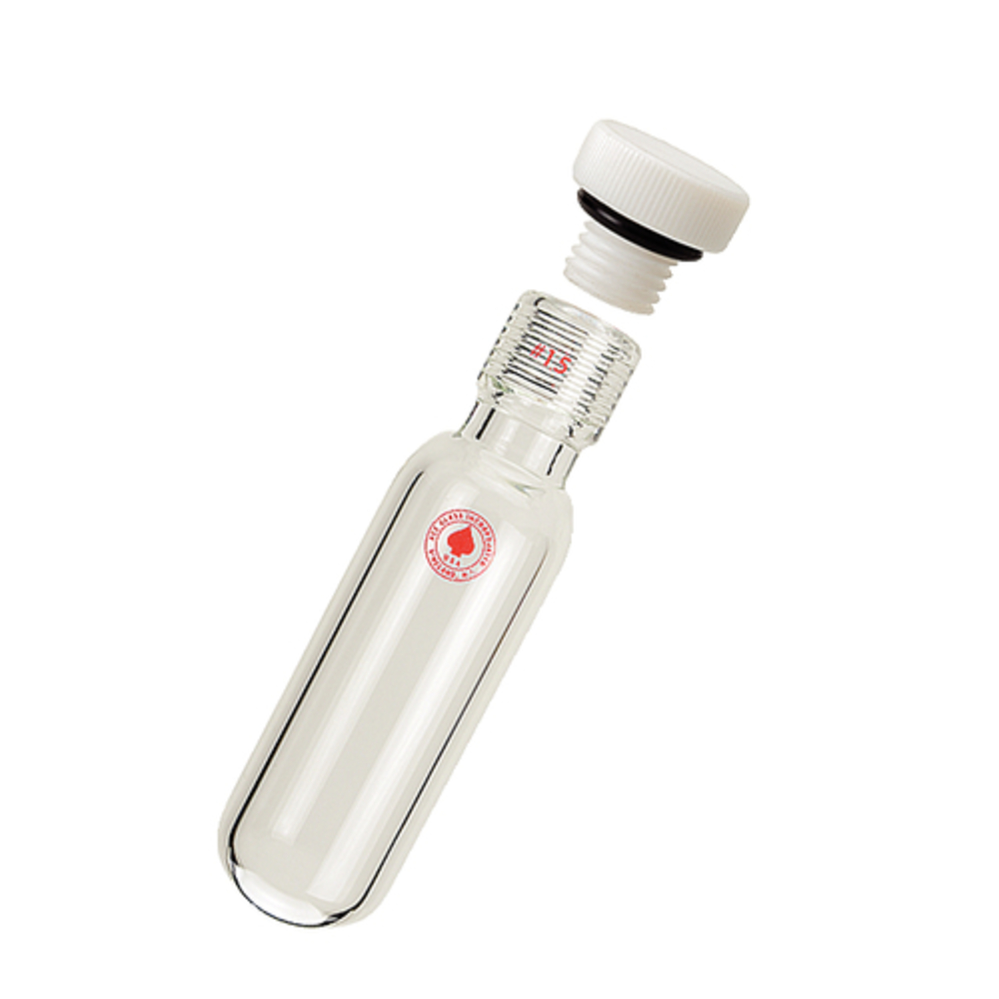 Ace Glass - 8648-08 - Tube, pressure, 38mL, 150psi, 25.4mmod, 20.3cm ...