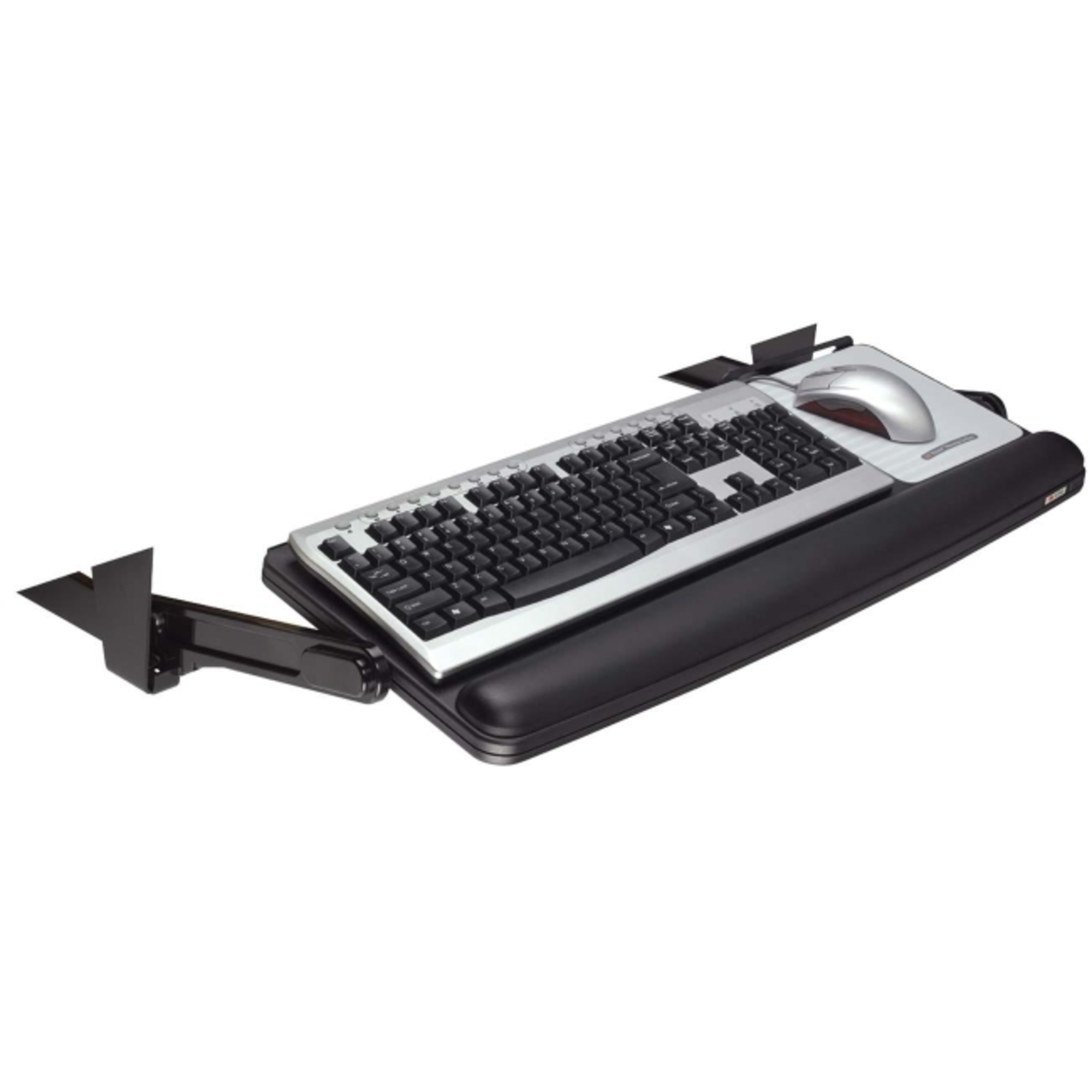 3M - KD90 - Under Desk Keyboard Drawer Blk All-in-one 20in Deep 31in Wide