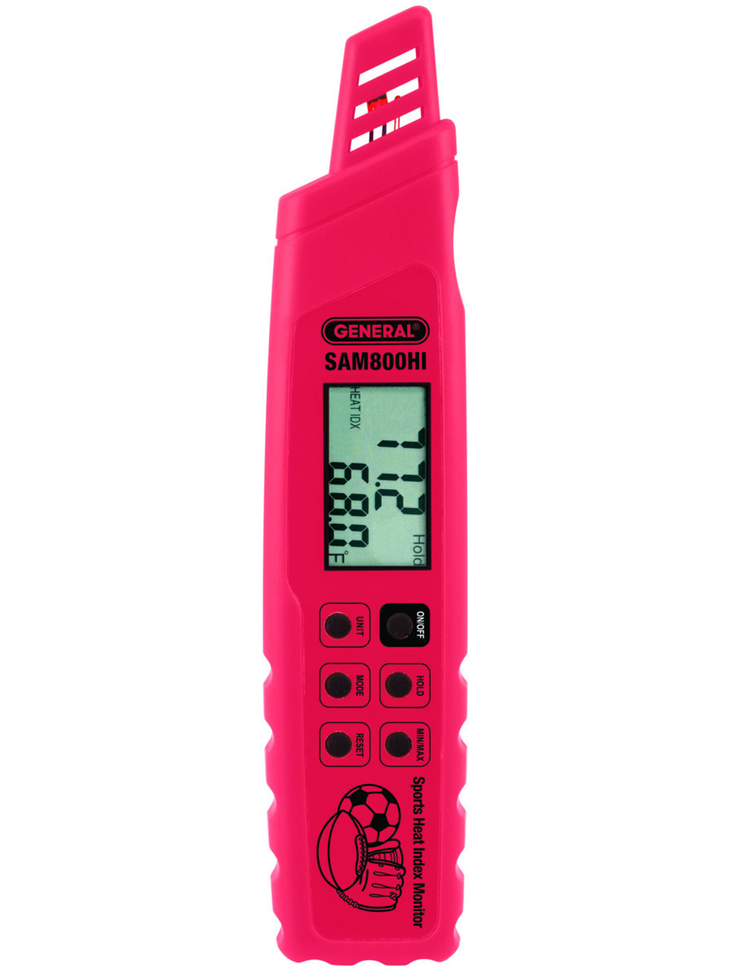 General Tools - SAM800HI - General Digital Heat Index Monitor (Sports ...