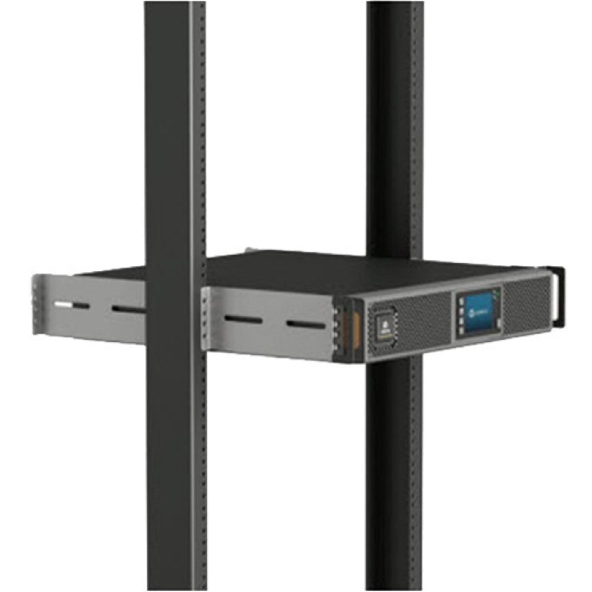 Vertiv - 2UTELECOMRKIT - Vertiv Liebert Rack Mount Brackets - 2U Shelf ...