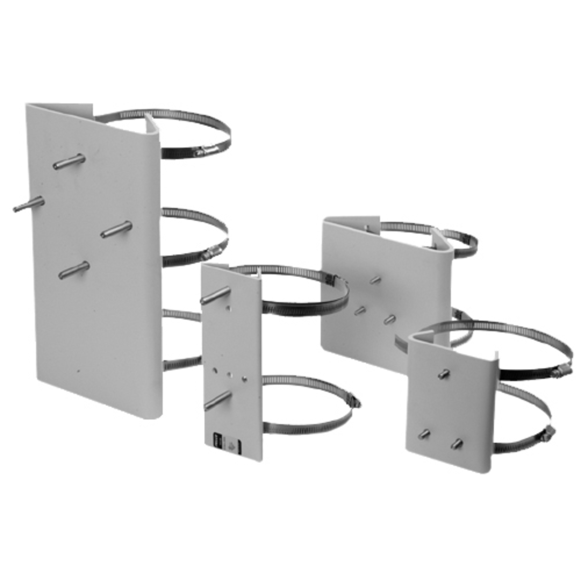 Pelco / Motorola Solutions - PA102 - PELCO PA102 Pole Mount Adapter - Gray