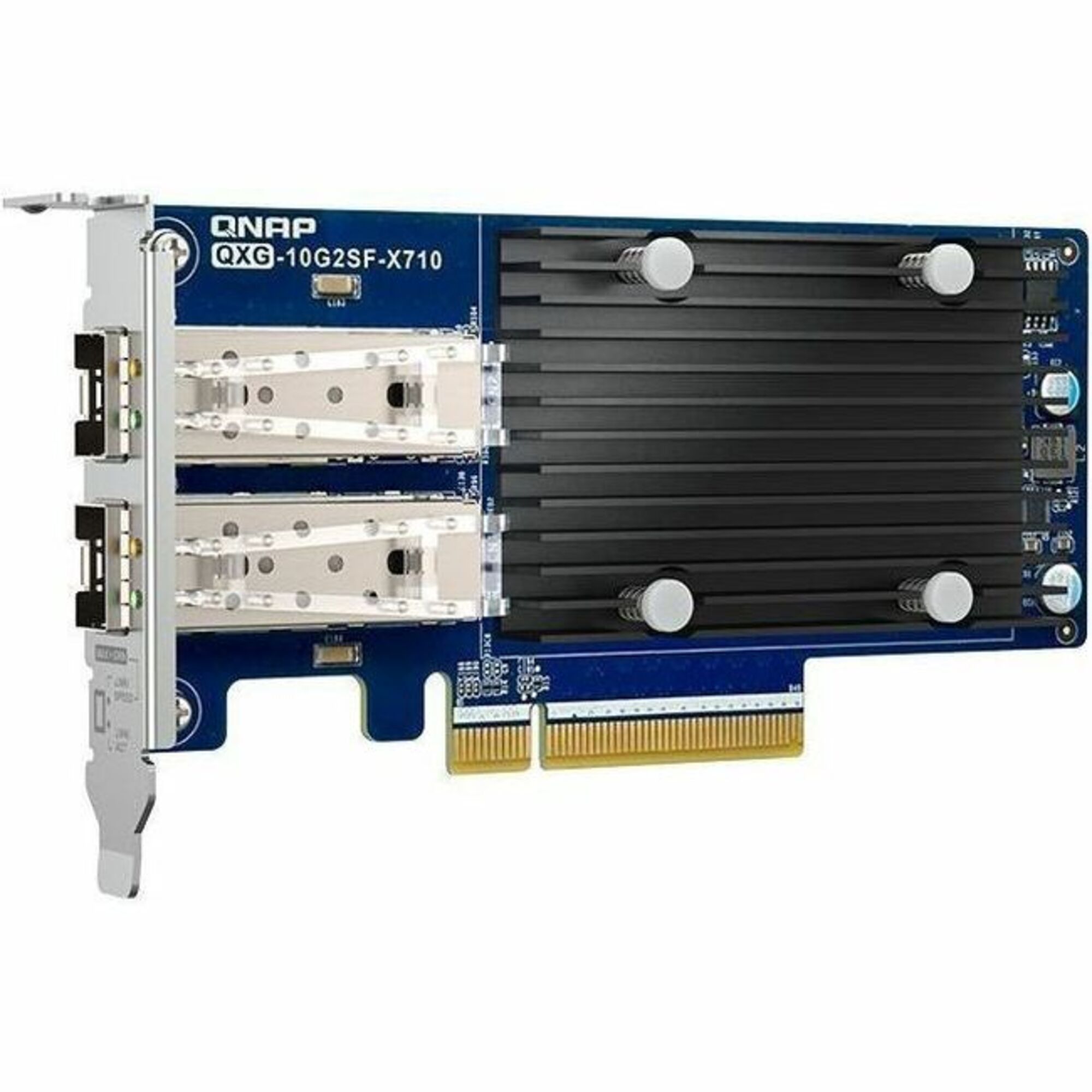 QNAP Systems - QXG-10G2SF-X710 - QNAP QXG-10G2SF-X710 Dual-port, 10 GbE ...