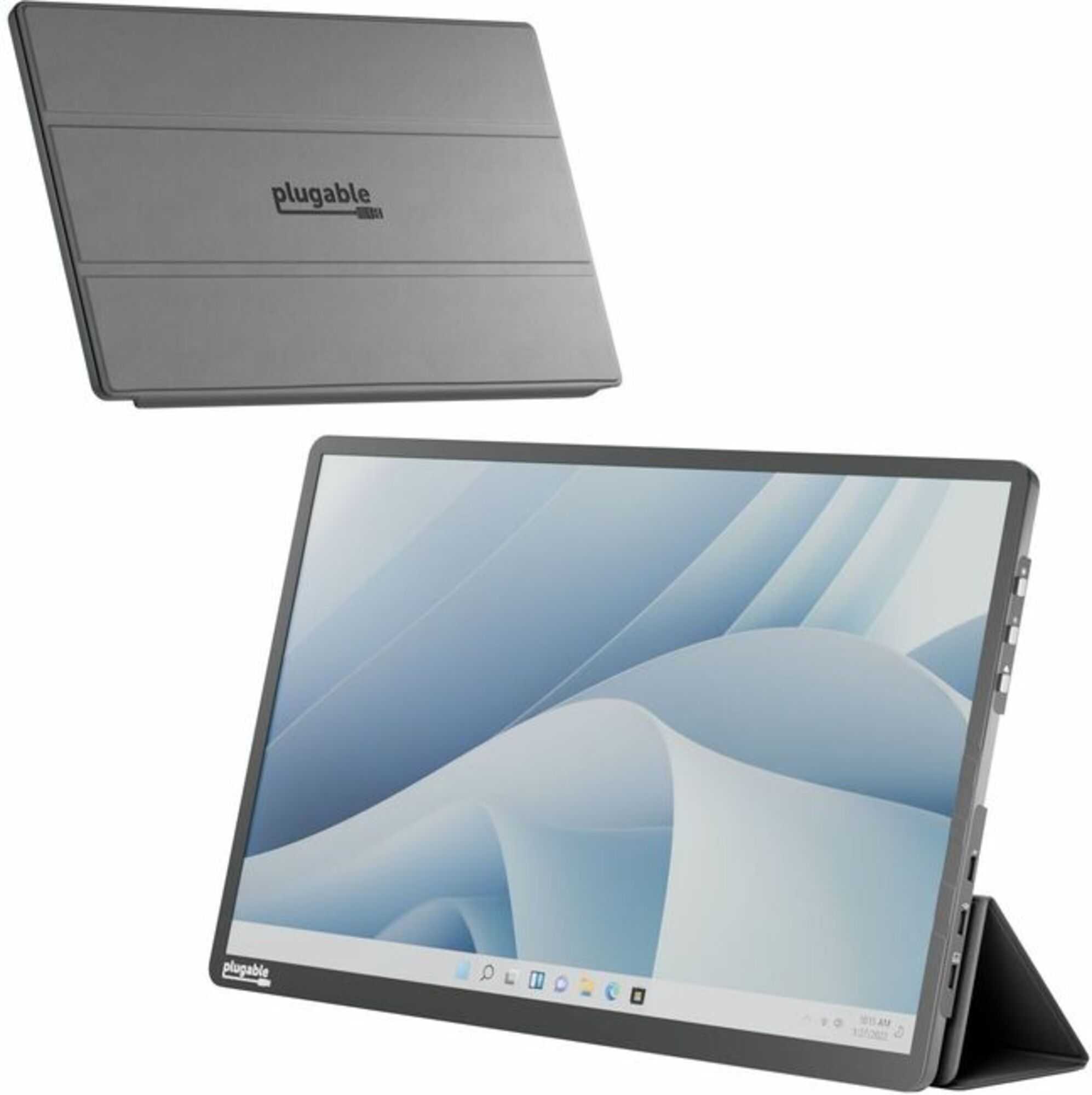 Plugable - USBC-PDMON - Plugable USB C Portable Monitor 15.6 Inch, 100W ...