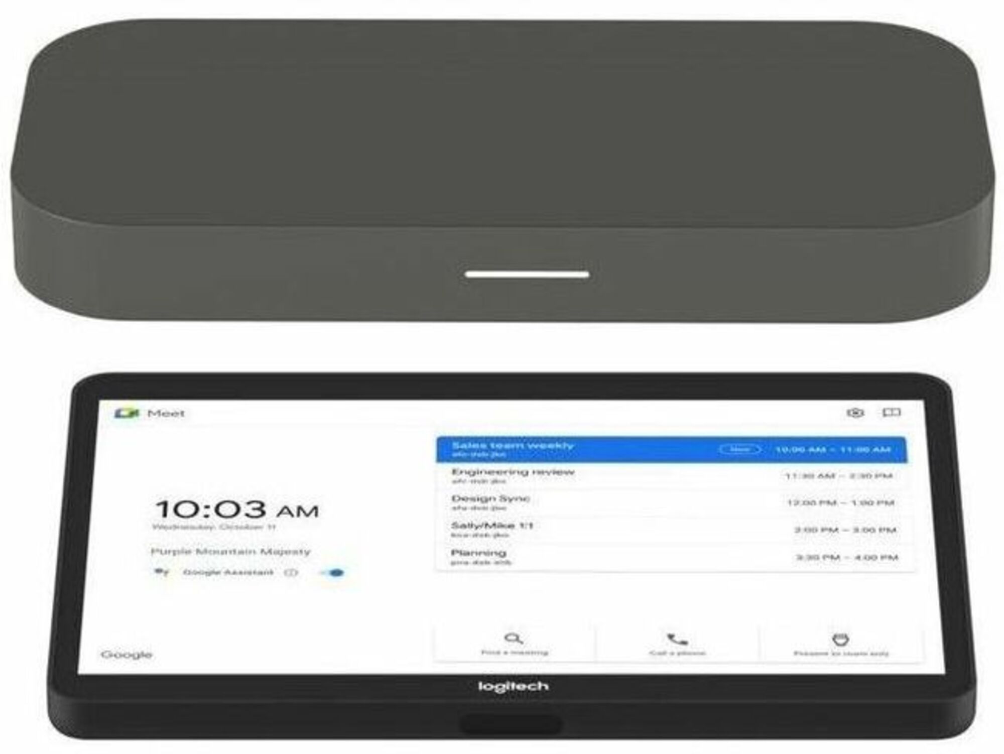 Logitech - TAPBASEGGLCTL - Logitech Tap + CTL Meet Compute Base Bundle ...