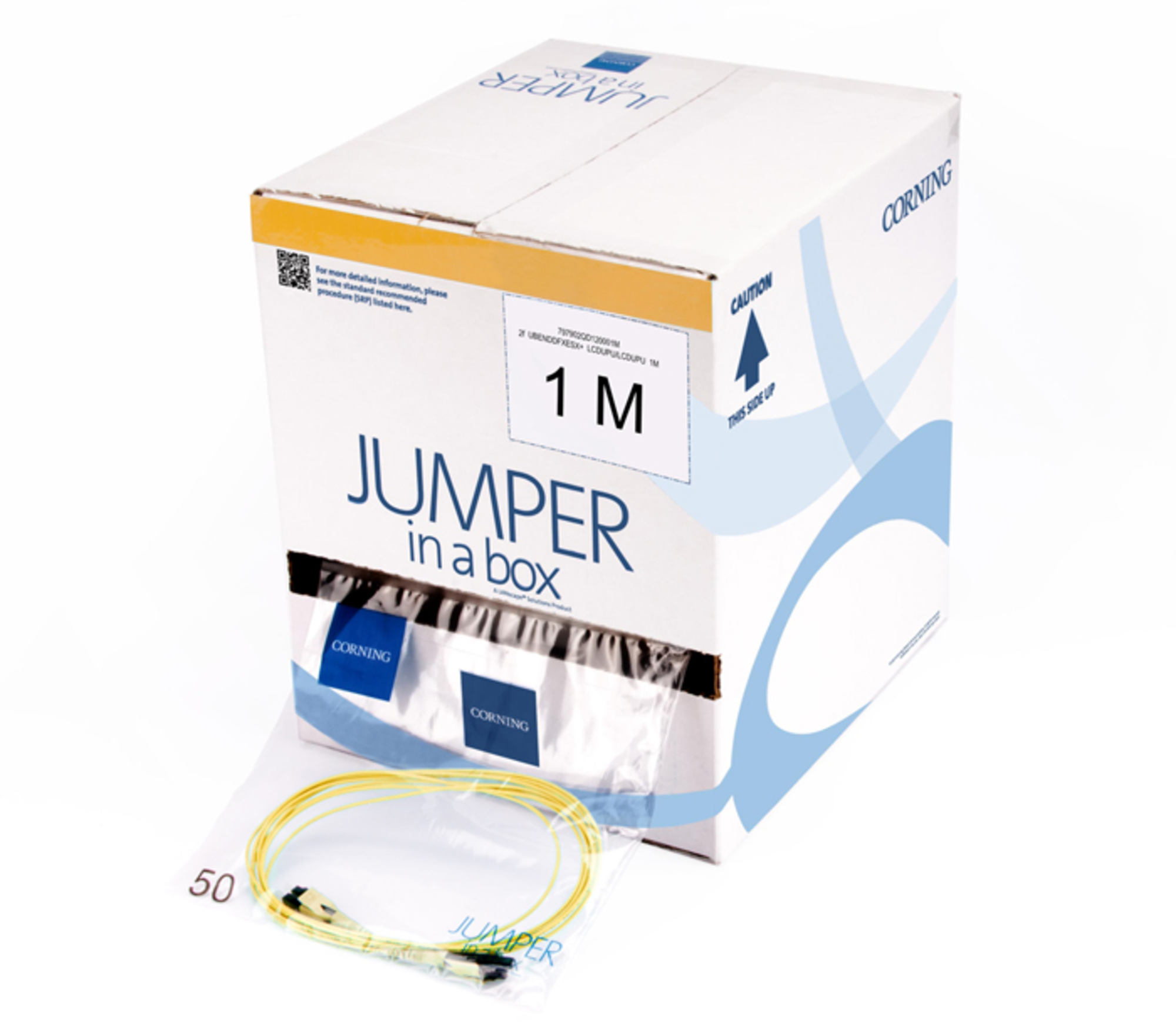 Corning - 7878-OS2-B70-04M - Uniboot Jumper in a Box ClearCurve Single ...