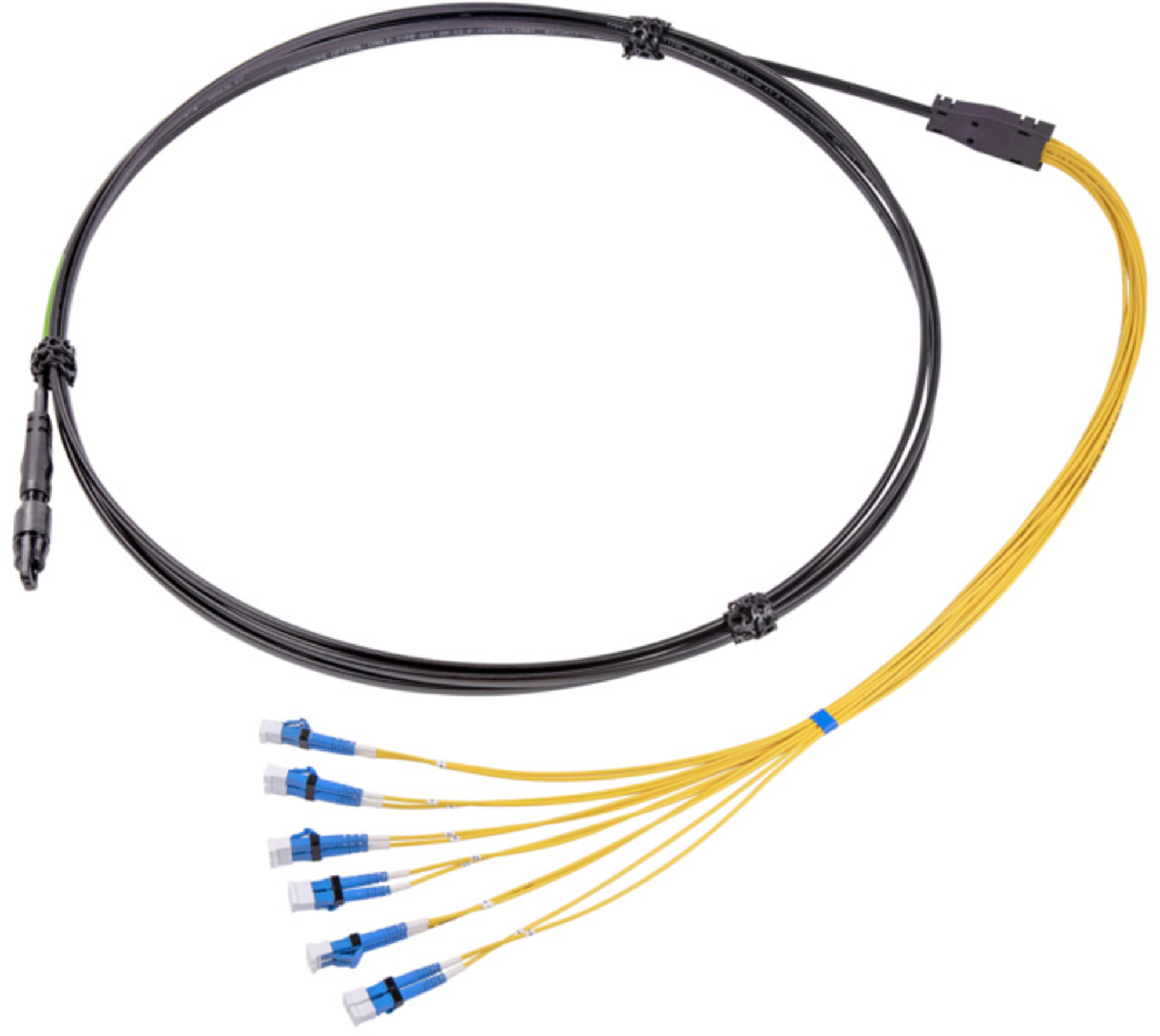 CommScope / Amphenol - MHBD-F0A1A-0015M - 15M SM 12 Fiber HMFOC Plug to ...