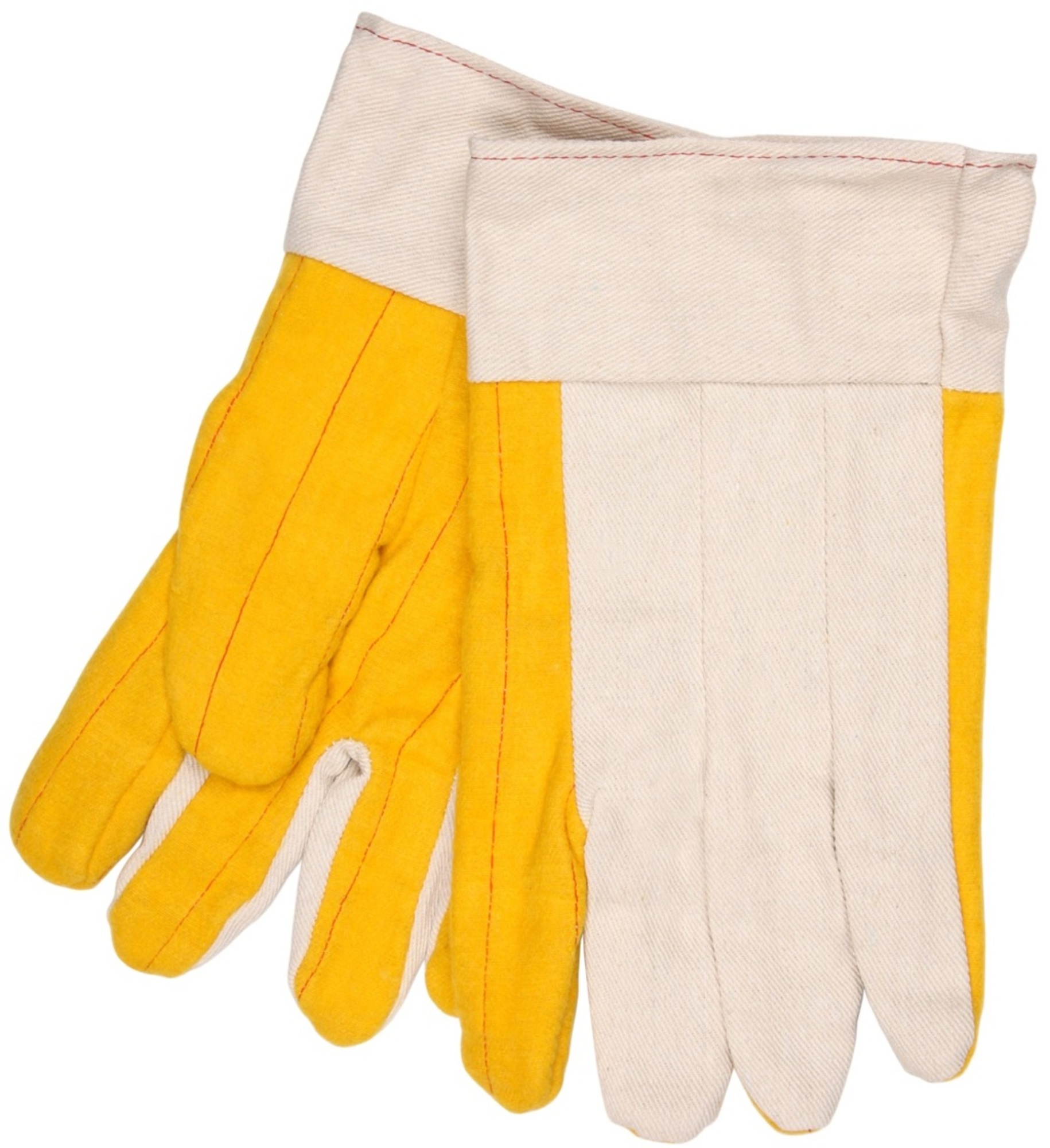 Memphis Glove - 8516S-PAIROF1 - Memphis Glove Yellow Large Cotton ...