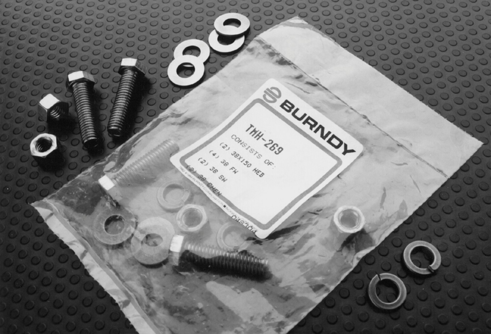 Burndy / Hubbell - TMHG42 - Stainless Steel Hardware Kit For I-Beam ...