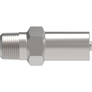 Eaton Electrical - 90302-021000-0 - 1/8" Hose ID x 1/8" Male Pipe Rigid ...