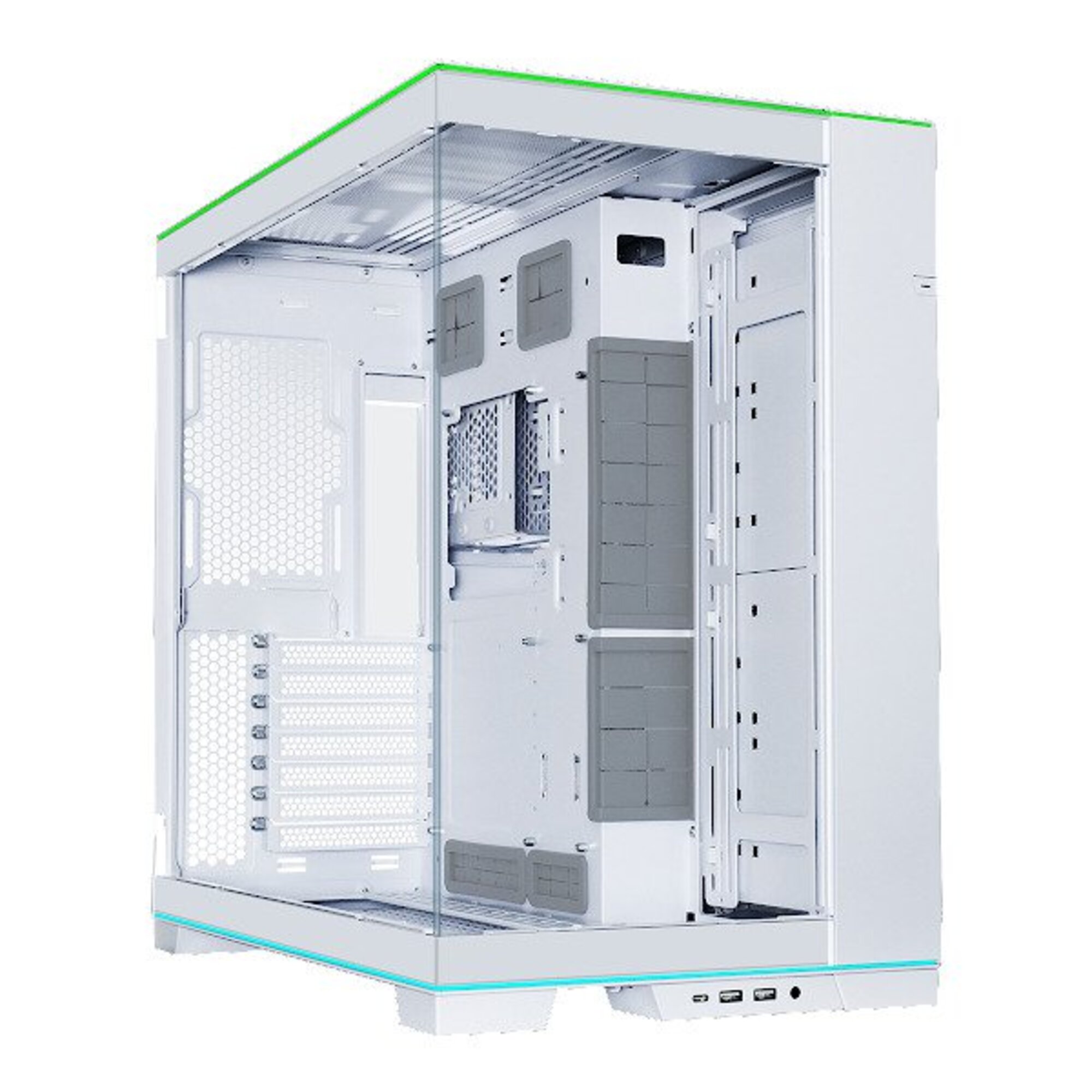 Lian Li - O11DERGBW.US - LIAN LI O11DERGBW O11 EVO RGB White Aluminum ...