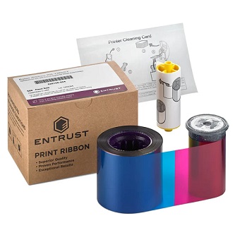 Entrust - 525100-008 - Color Ribbon Kit YMCK | Office Supplies ...