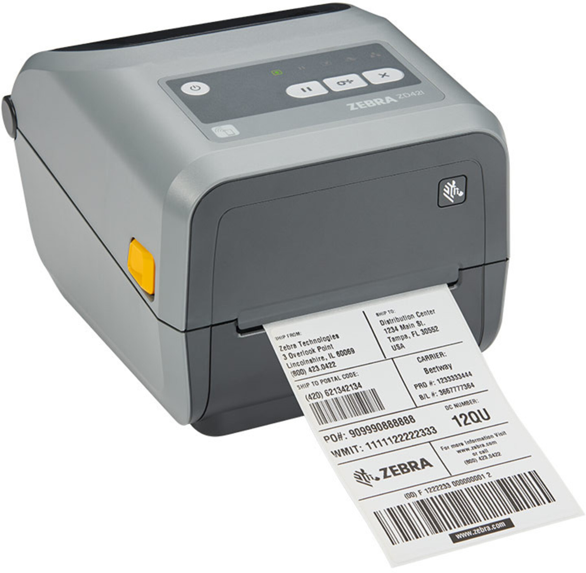 Zebra Technologies - ZD4A042-D01X01EZ - Zebra ZD421d Desktop Direct ...