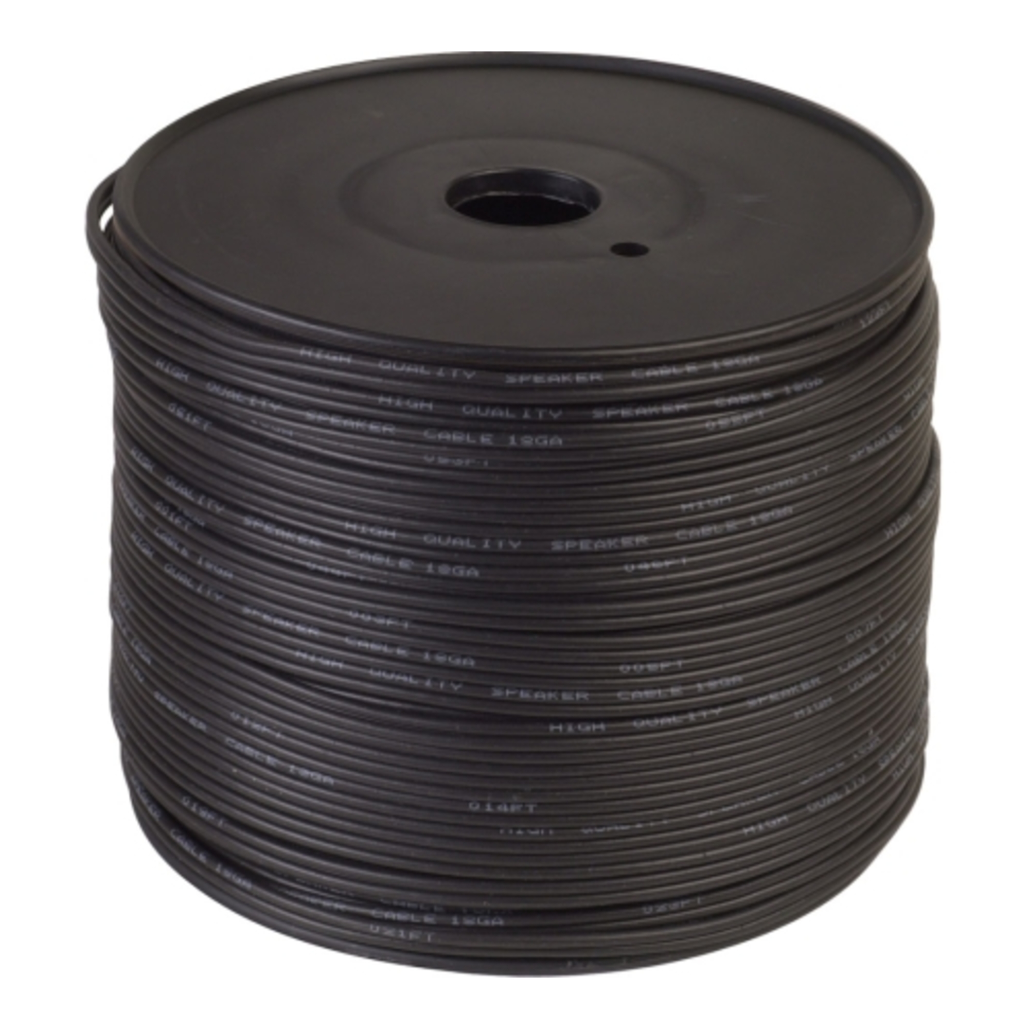 Haines Enterprises - AZ18-500-SPABK - 18 ga 2 conductor Black Zip cord ...