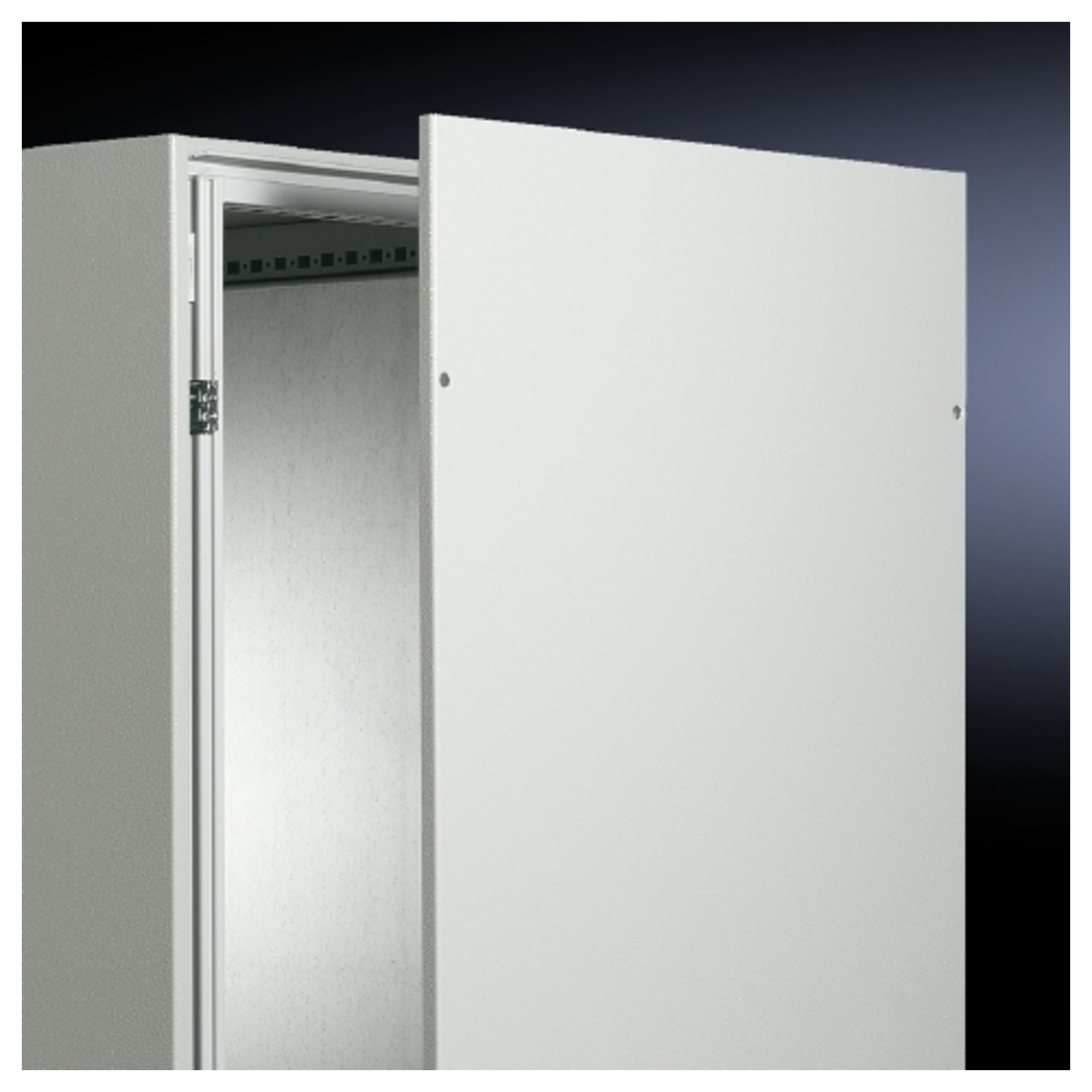 Rittal - 8808511 - Rittal TS 8808.511 Rack Cabinet - Light Gray - Steel