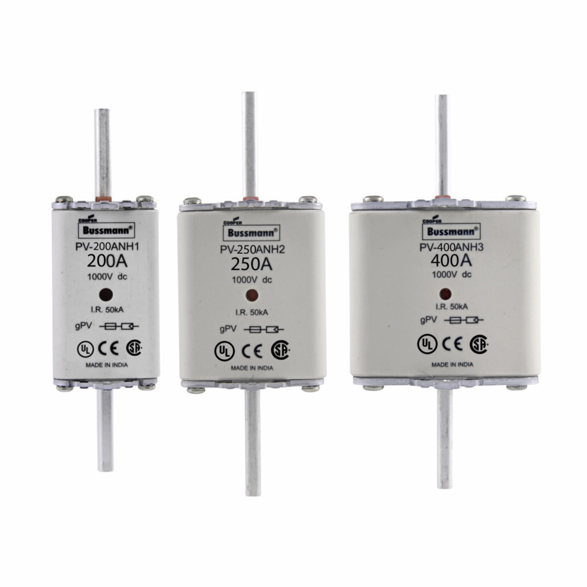 Eaton Electrical - PV-40ANH1 - Fuse-link, high speed, 40 A, DC 1000 V ...